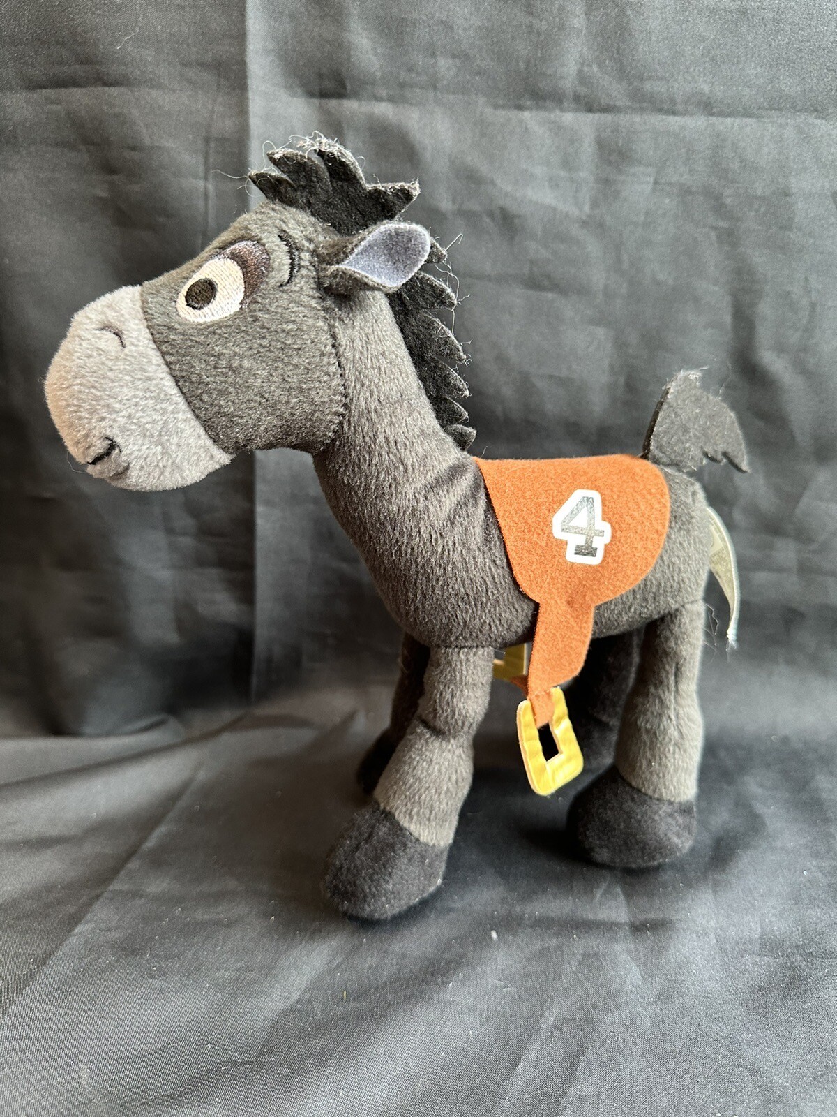 Toy Story Bullseye Black #4 Race Horse Plush Disney Parks Paradise ...