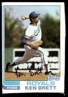 1982 Topps Ken Brett Kansas City Royals #397 | eBay
