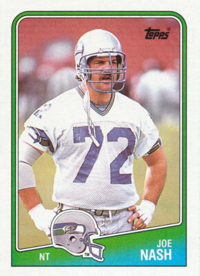 Joe Nash 1988 Topps #141 Seahawks Football Card | eBay