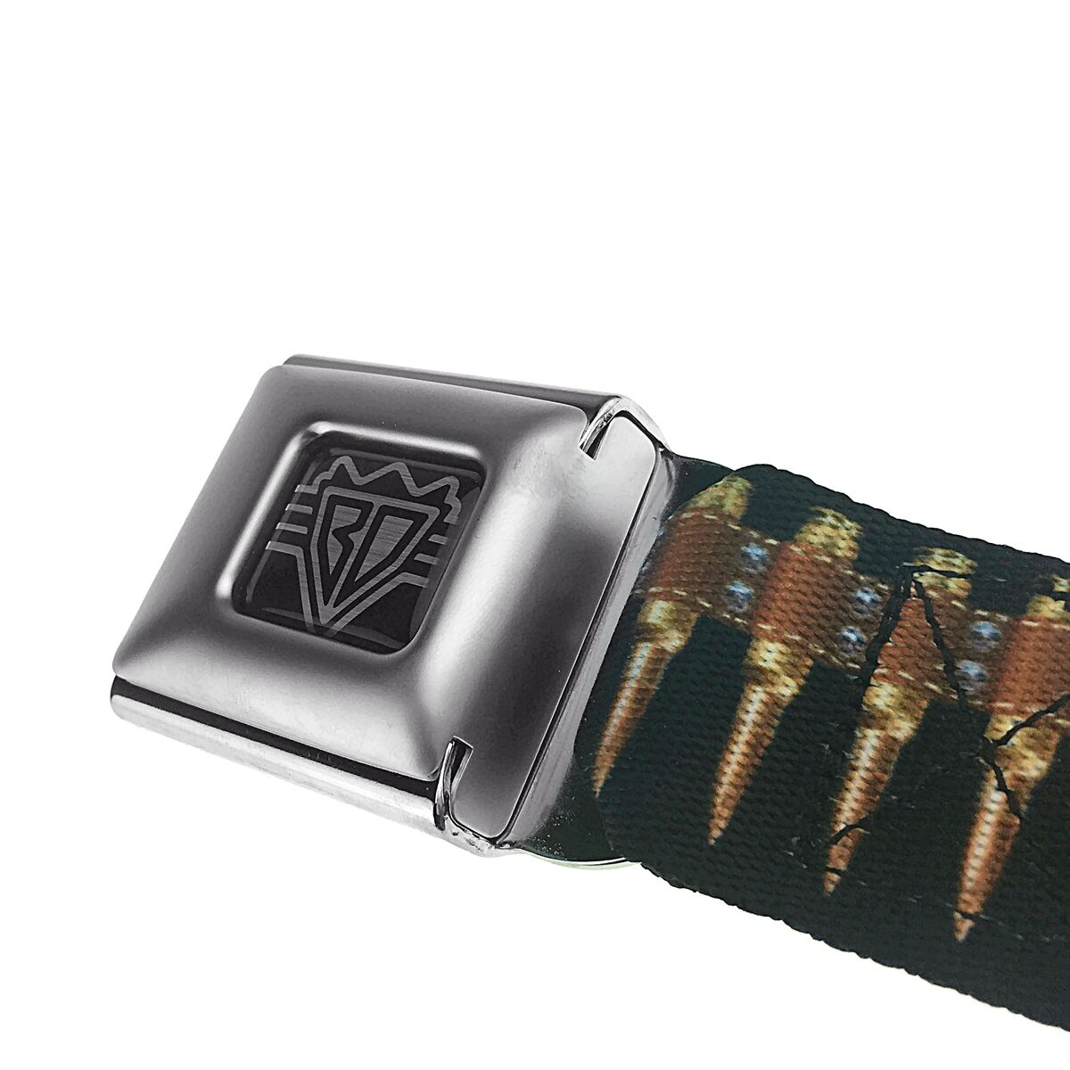 Bullet Belt Rifle Copper Color Bullets Metal Belt Seatbelt Bullet Belt Rifle Copper Color Bullets Metal Belt Seatbelt