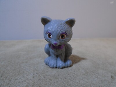 MINIATURE GRAY KITTY CAT 1.5” FIGURE UNBRANDED (MA1446) | eBay