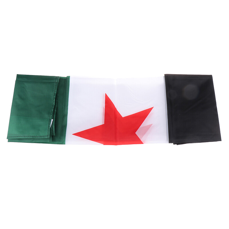 Syria Flag 90*150cm The Syrian Arab Republic Syrian Three Star Flag ...