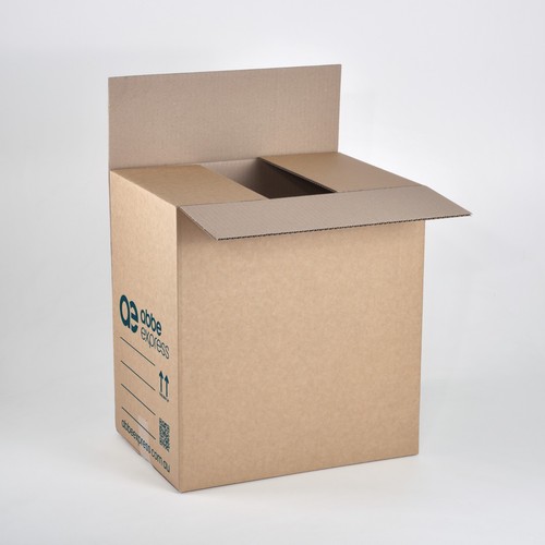 25x Cardboard Heavy Duty Moving Removalist Boxes Medium 406 x 298 x 431 ...
