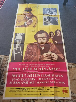 Play It Again Sam Triple One-Sheet Poster 87in X 40in | eBay