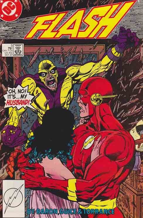 The Flash #5 (1987) First Appearance of Jerry McGee & Mister Gilchrist ...