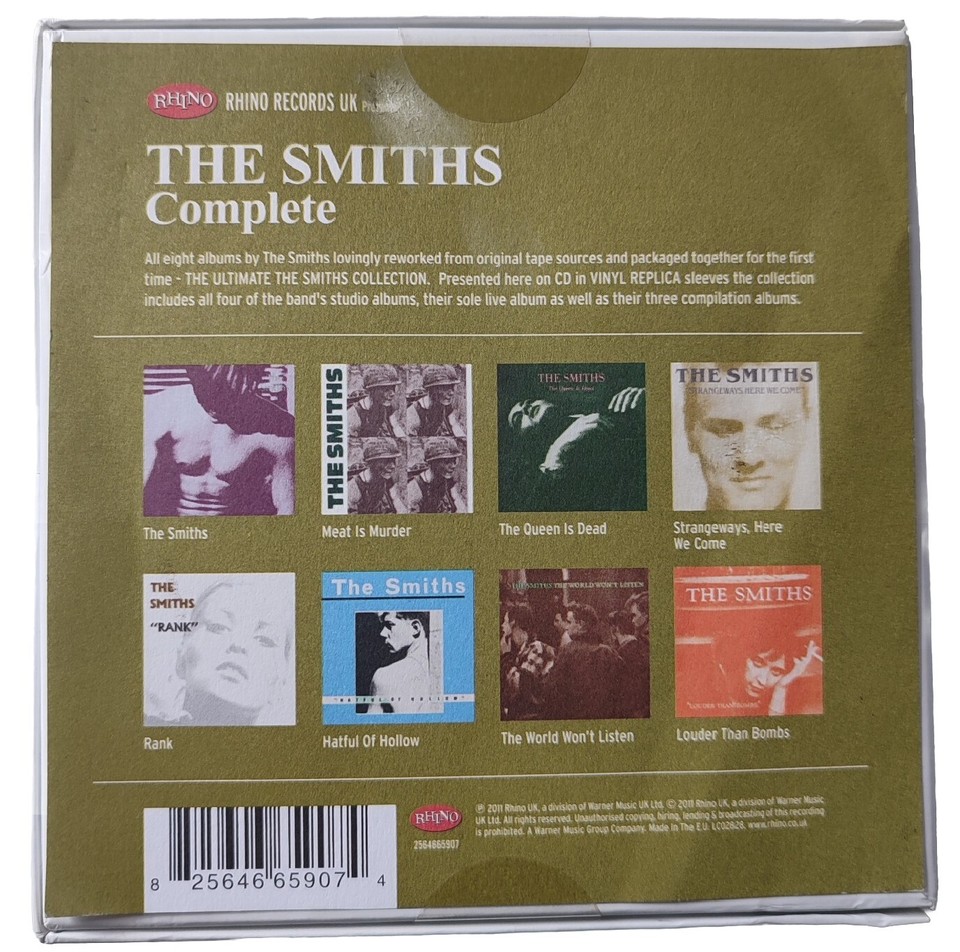 The Smiths Complete CD Box Set Rare Collection Bundle Greatest Hits ...