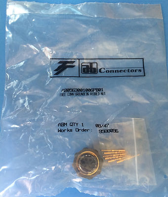 AB0563001006PB01 AB CONNECTORS CONNECTOR GROUNDED & RIBBED NUT 6 ...