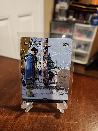 Rest in Peace (BORDERLESS) Marvel's Spider-Man - Magic/MTG | eBay