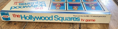 Vintage 1970's The Hollywood Squares Game by Ideal Complete | eBay