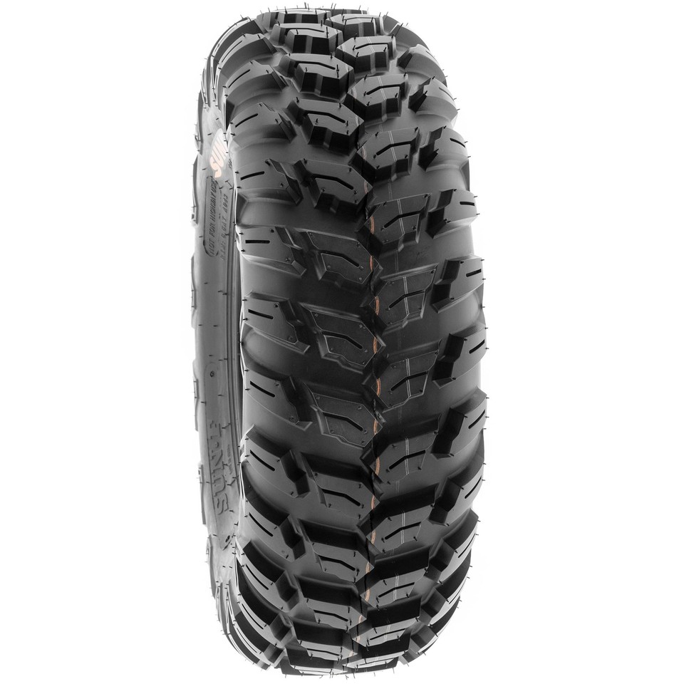 Pair of 2, 27x9R12 27x9-12 27x9x12 ATV UTV All Terrain Tires 6 Ply A043 by SunF | eBay