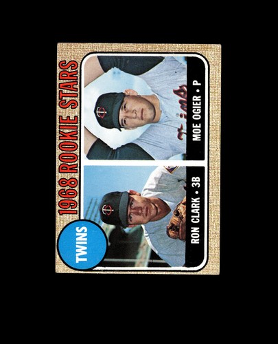 1968 Topps 589 Rookie Stars Ron Clark/Moe Ogier RC VG #D1,421635 | eBay