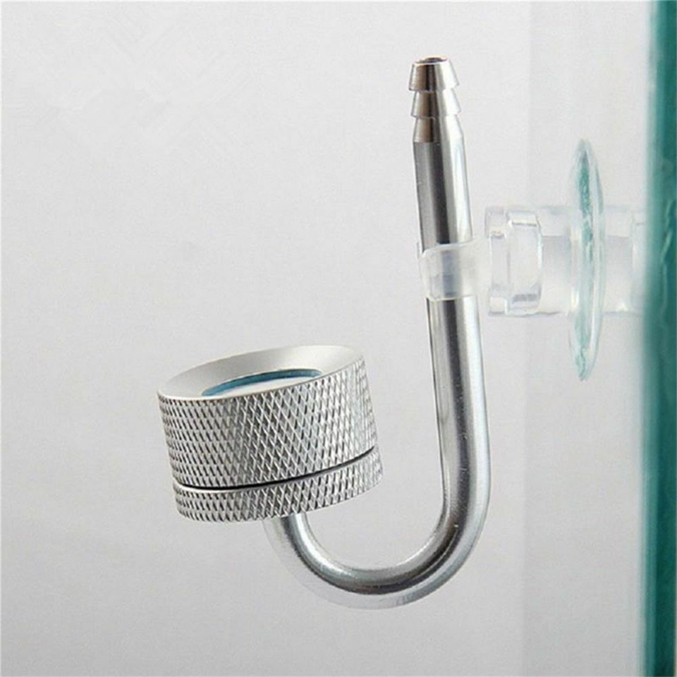 24mm Silver Aquarium CO2 Atomizer Fish Tank Control Water Atomizer ...