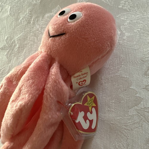 Ty ORIGINAL BEANIE BABY - "INKY" THE OCTOPUS - Vintage 1993 | eBay