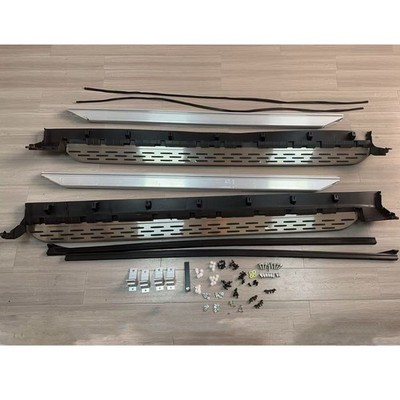 FOR VOLVO XC90 MK2 ALUMINIUM SIDE STEPS RUNNING BOARDS SILVER & BLACK ...