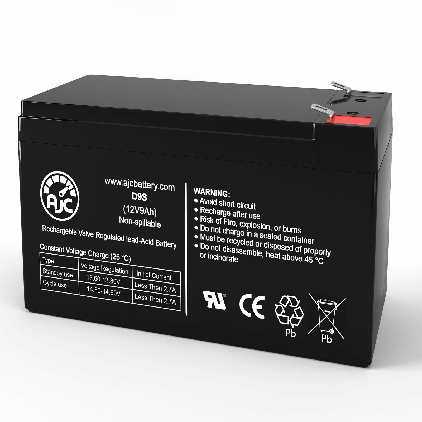 Vision CP1290 12V 9Ah Sealed Lead Acid Replacement Battery | eBay