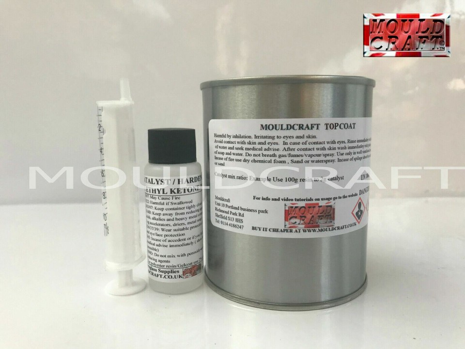 MOULDCRAFT TOPCOAT / FLOWCOAT REPAIR KITS 250g - 5kg Boats FIBREGLASS ...