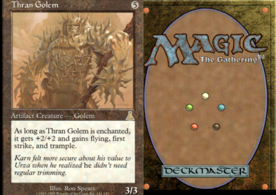 Magic the Gathering -MTG- Thran Golem | eBay