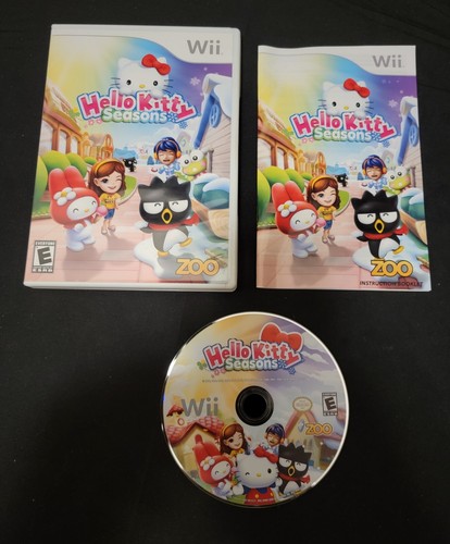 Hello Kitty Seasons WII - complete *TESTED* *WORKS* | eBay
