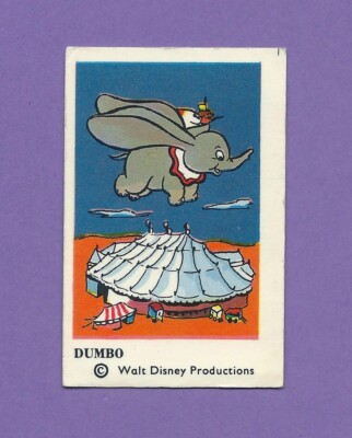1963 Dutch Gum Disney Unnumbered Dumbo | eBay