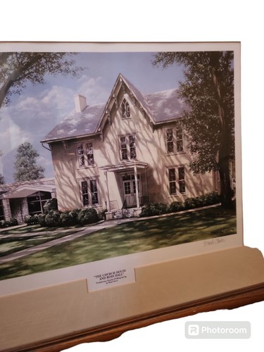 "The Church House And Ross Hall" by Brad Clever 42/300 | eBay