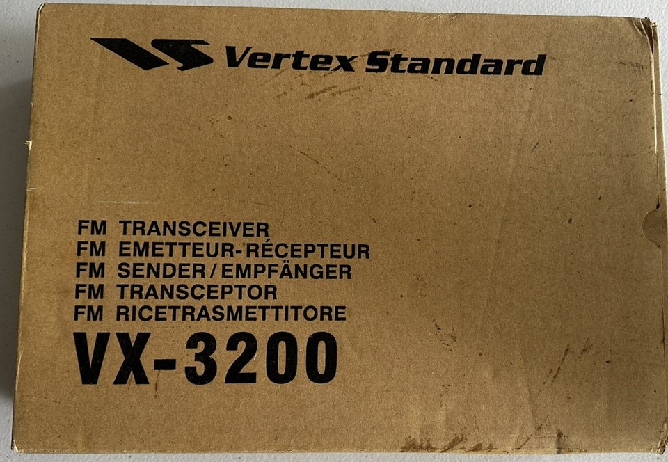Vertex Standard VX-3200 UHF FM Mobile Transceiver - Never Used | eBay