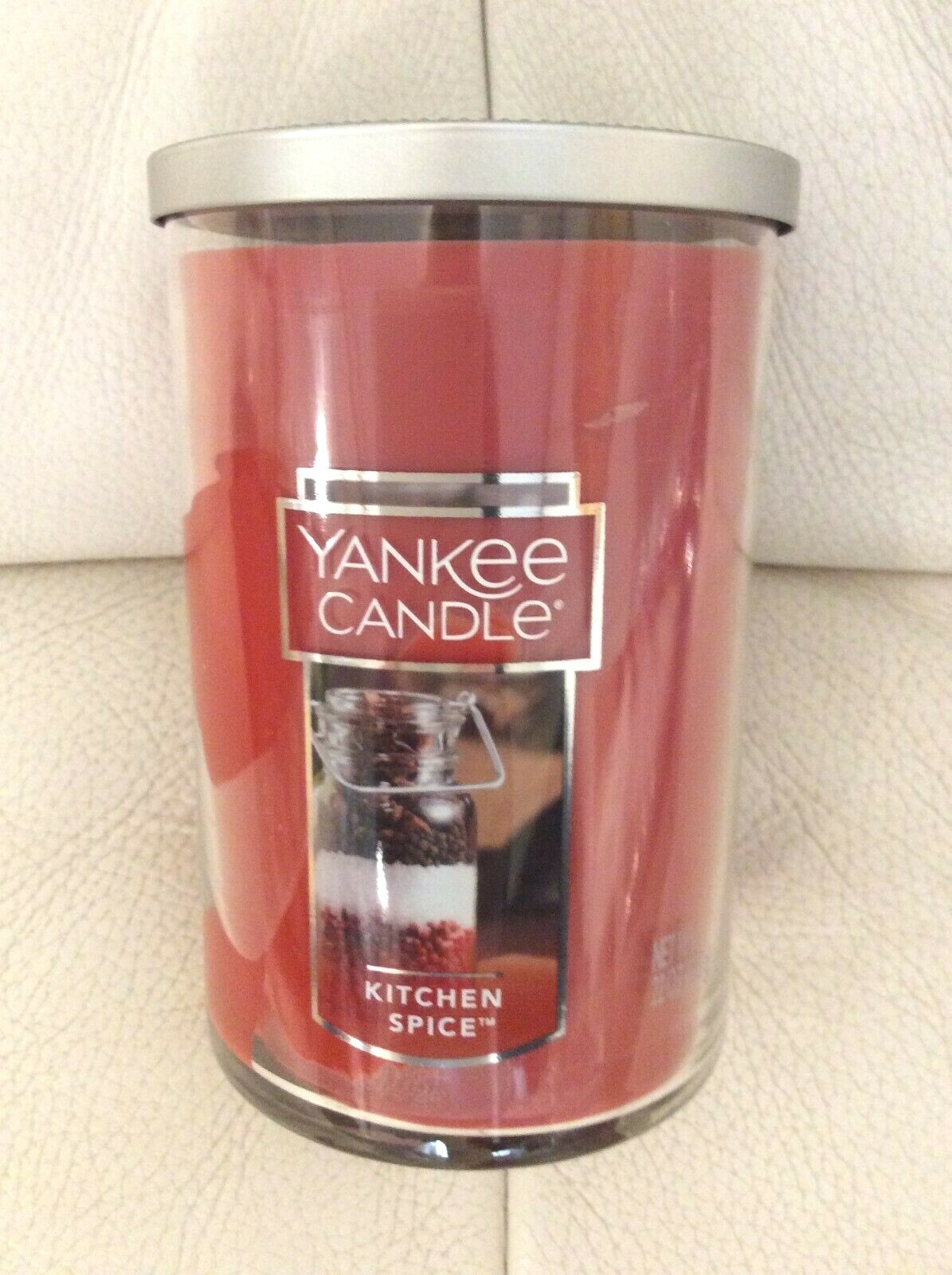 Yankee Candle Kitchen Spice Large Tumbler 22oz 2 Wick NEW! Orange Clove ...