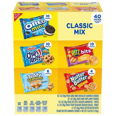 Nabisco Classic Mix Cookie & Cracker Variety Pack 40 pk. | eBay