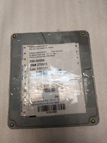 Engine ECM Electronic Control Module Right Hand Dash 2WD Fits 04 TACOMA ...