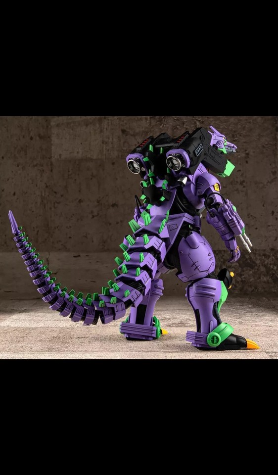 GLOBAL Godzilla vs. Evangelion Type-3 Kiryu EVA Unit-01 Color Ver ...