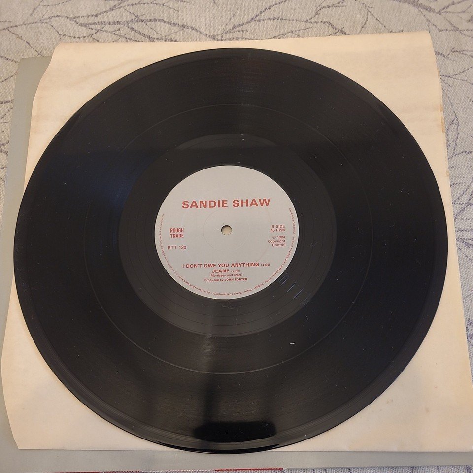 Sandie Shaw Hand In Glove Vinyl Single 12inch Rough Trade | eBay