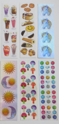 Violette Cute! Stickers - CUTE! STICKER COLLECTION - 1 Strip Each - You ...