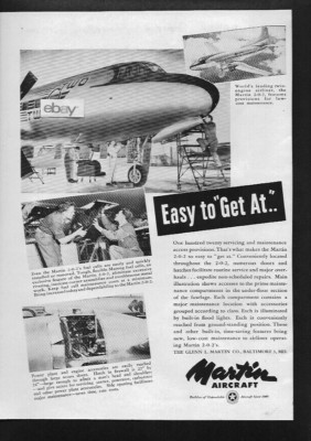 MARTIN AIRCRAFT MARTIN 202 SHORTER STOPS BETWEEN HOPS 1948 AD | eBay