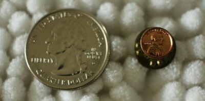 Lincoln Penny Super Small Gold Tone Pin Pinback #30269 | eBay