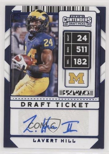 2020 Panini Contenders Draft Picks - College Ticket Autographs Draft ...