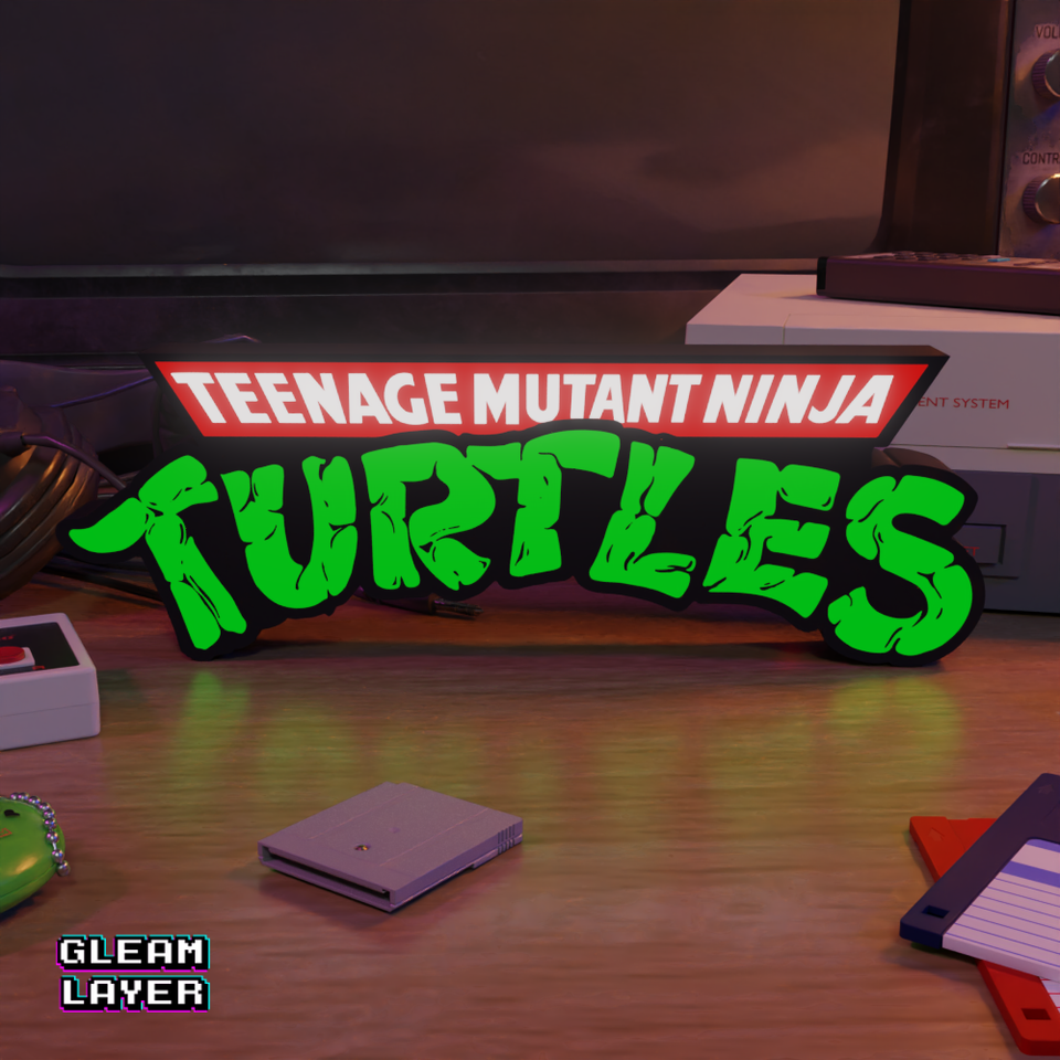 TMNT Teenage Mutant Ninja Turtles Led Lightbox RGB Sign | eBay