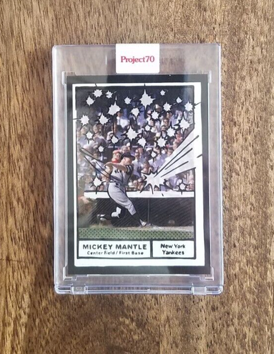 Topps Project 70 Mickey Mantle by Joshua Vides | eBay