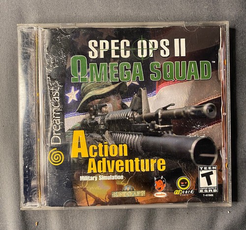 Spec Ops II Omega Squad (Sega Dreamcast, 2000) Complete Game w/Manual ...