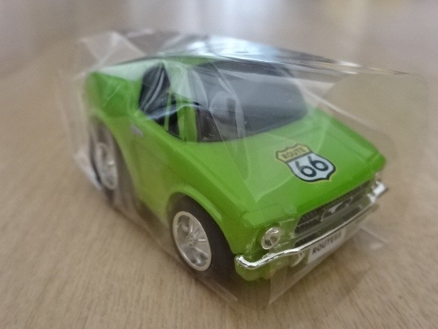 Choro-Q Mustang Ford Mustang Fastback Green Ford Mustang Fastback Route ...