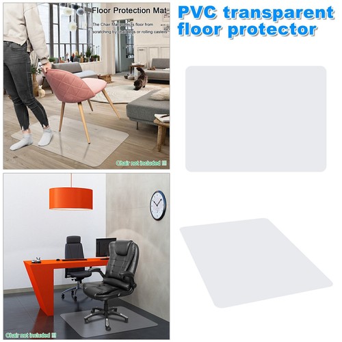 Office Chair Mat for Hard Floors - Clear Hardwood Mat for Desk Chairs ...