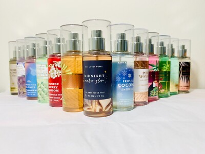 Bath & Body Works 2.5 OZ. Mini Fine Fragrance mist/spray Travel size ...