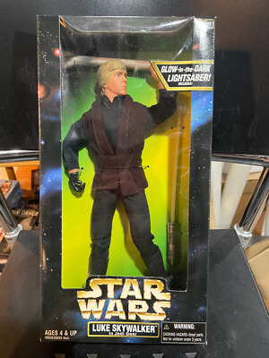 1998 STAR WARS POTF 12" INCH LUKE SKYWALKER in JEDI GEAR Action ...