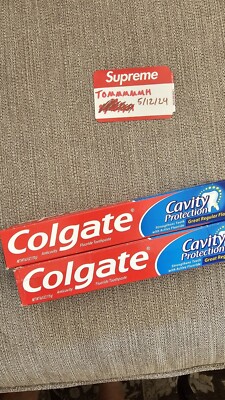 2x Supreme x Colgate Toothpaste Brand New Sealed Box | eBay
