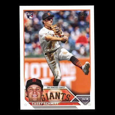 Casey Schmitt RC 2023 Topps Update Rookie Giants | eBay