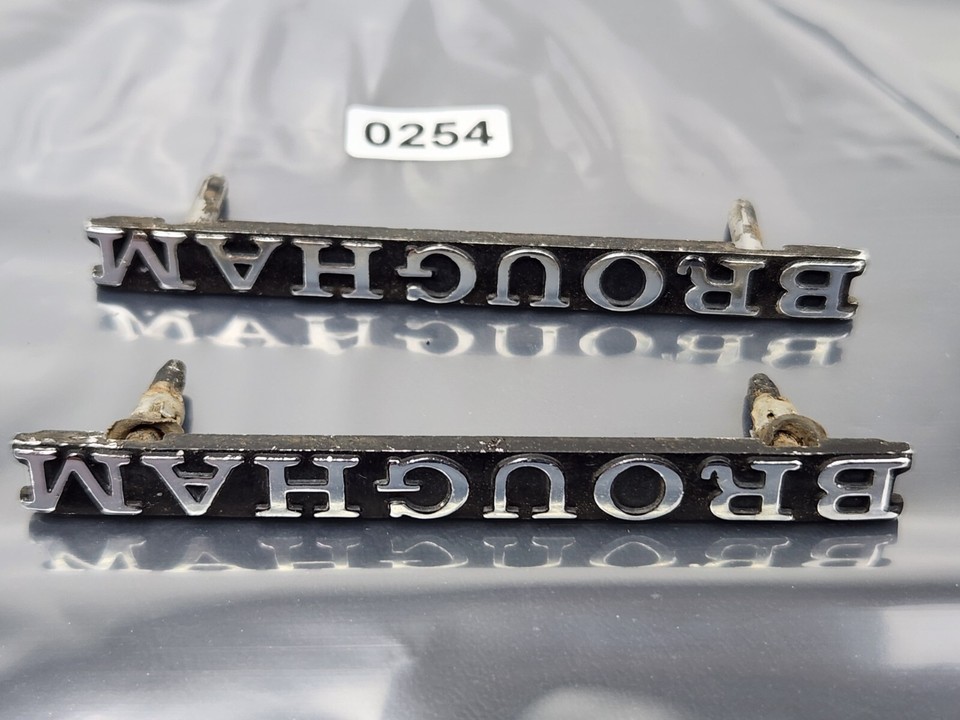 PAIR Vintage 1973 Ford LTD Brougham Emblem D3AB-6550400-AA 0254 A7 | eBay