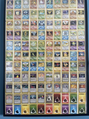 Pokemon Full Framed Base Set In Portuguese, Amazing Art Collection, EX ...