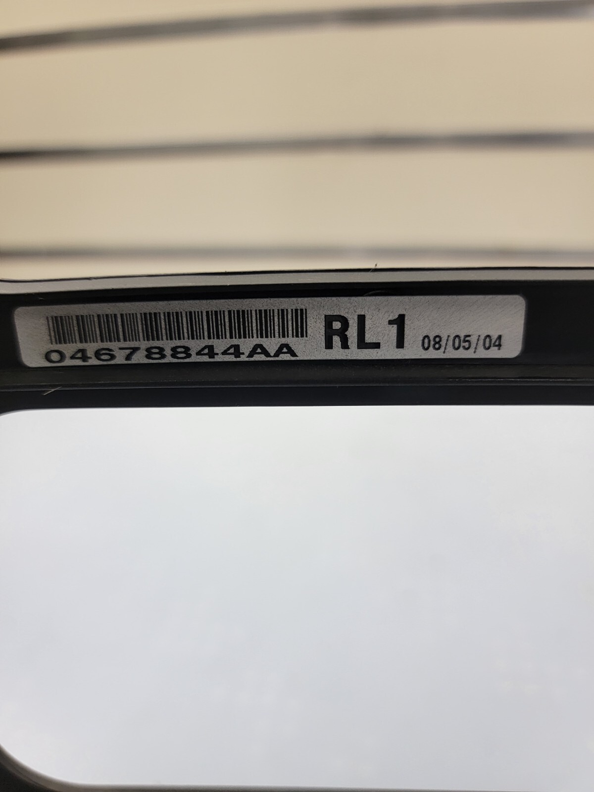 🔥01-07 Dodge Caravan Town & Country Voyager dash radio climate TRIM ...