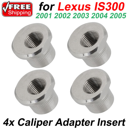 For 01-05 Lexus IS300 Brake Upgrade Kit LS400 Caliper Adapters / Supra ...
