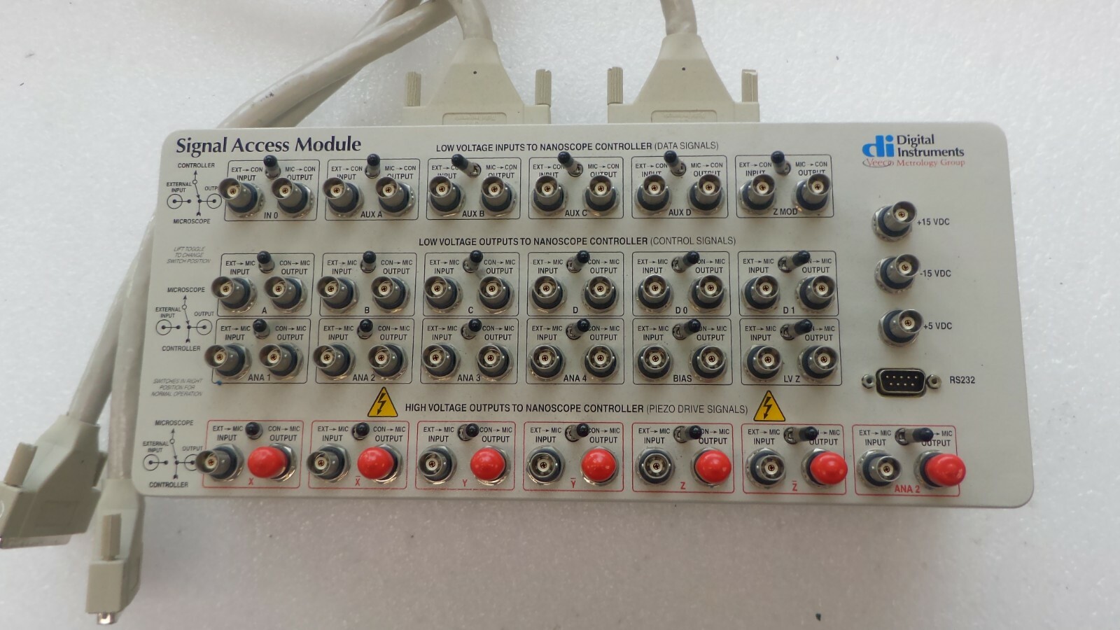 VEECO Di SIGNAL ACCESS MODULE,NANOSCOPE SCANNONG PROBE MICROSCOPE ...