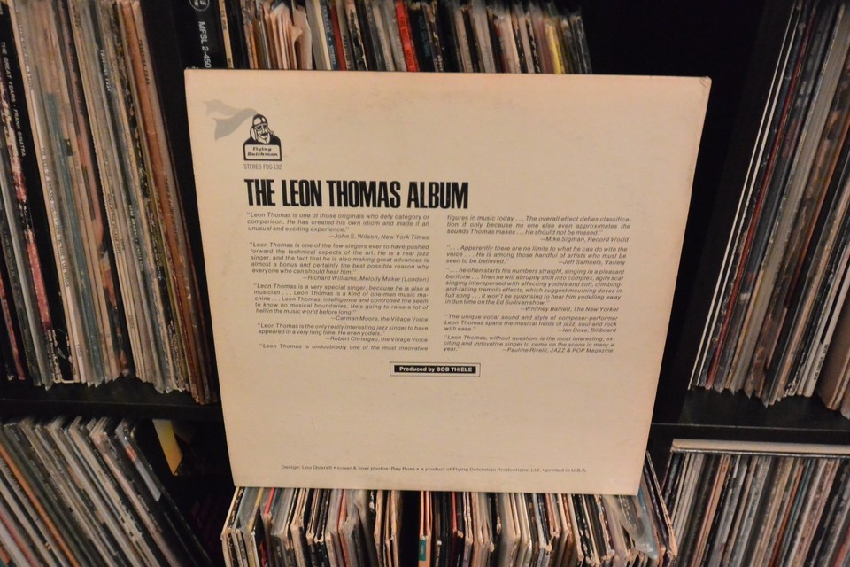Leon Thomas The Leon Thomas Album St WL Promo Gatefold Rare NM | eBay