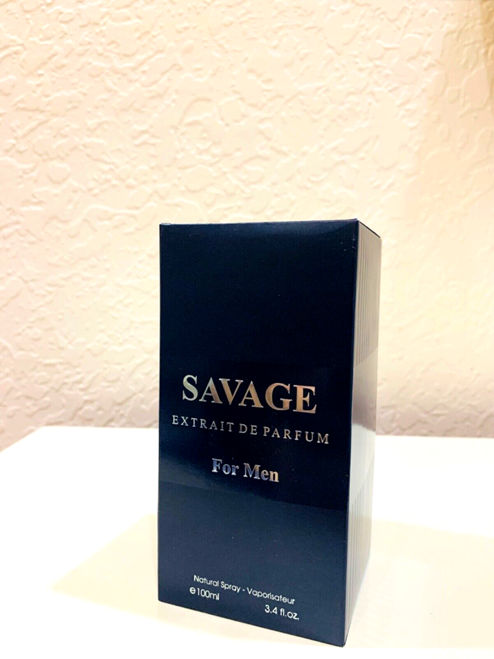 SAVAGE FOR MEN EXTRAIT DE PARFUM 3.4FL.OZ 100mLe BY FRAGRANCE COUTURE ...